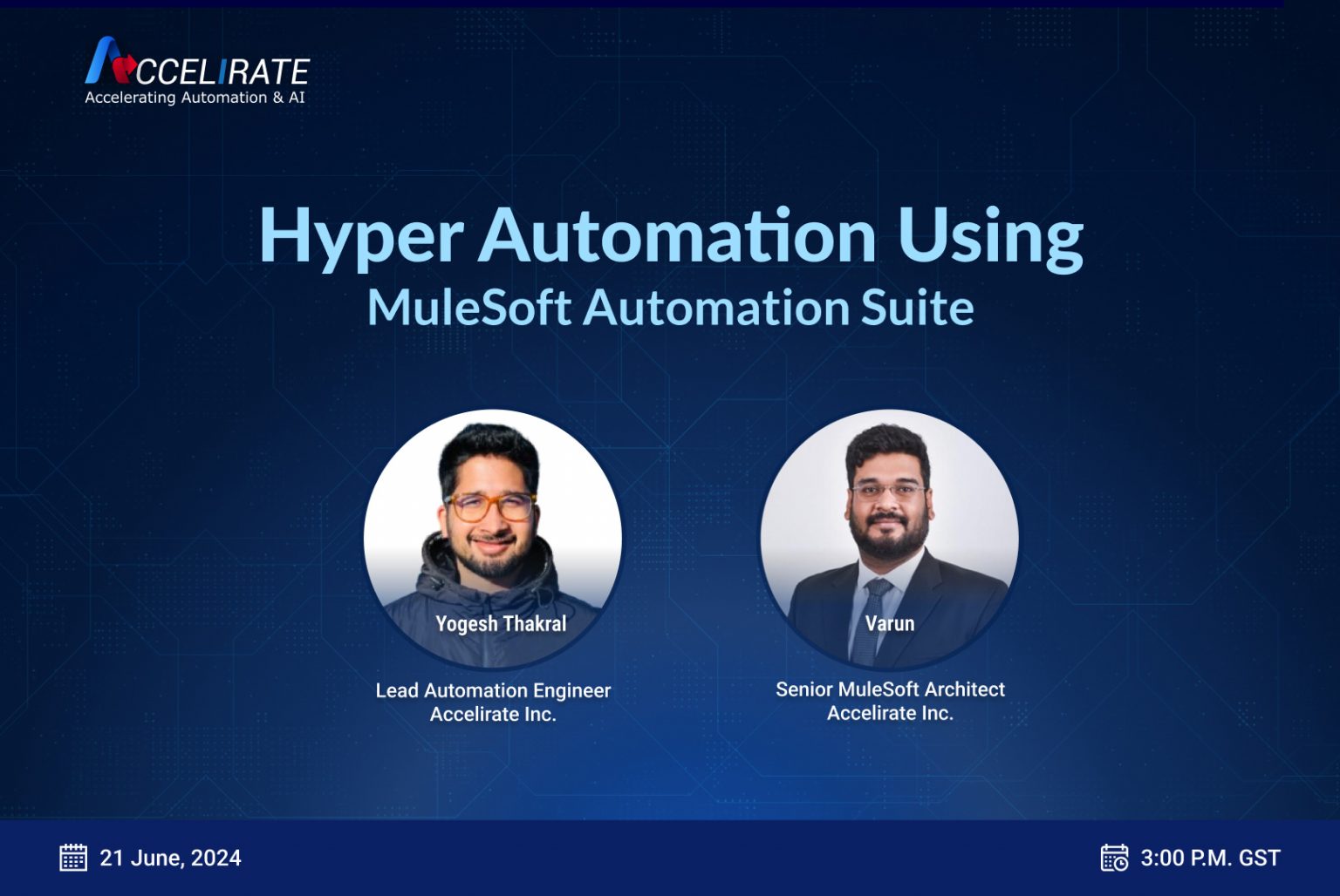 Hyper Automation Using MuleSoft Automation Suite - Accelirate Hyper Automation Using MuleSoft Automation Suite - Accelirate